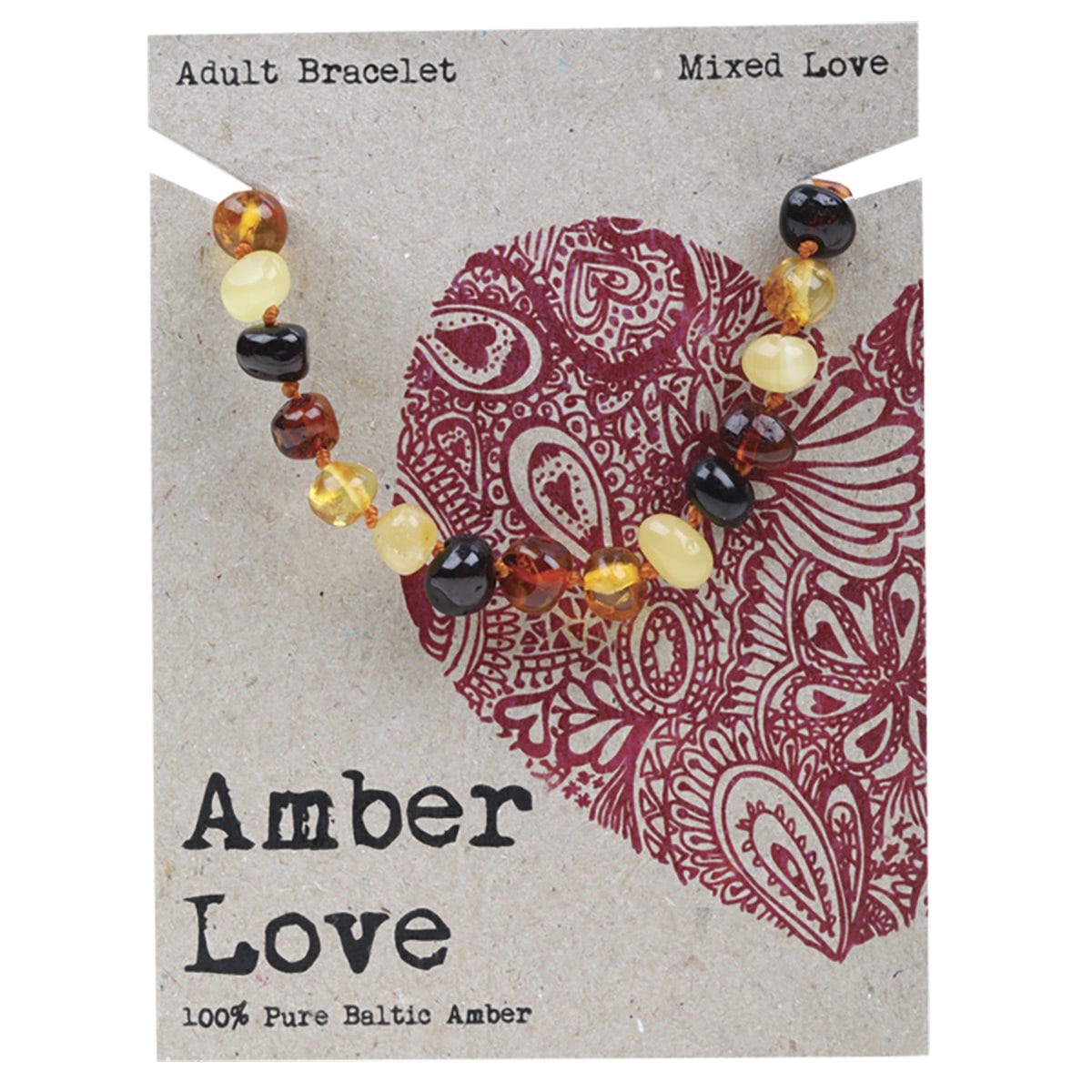 Love amber bracelet store